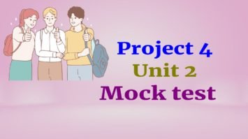 Project 4, Unit 2 mock test - Učíme AJ